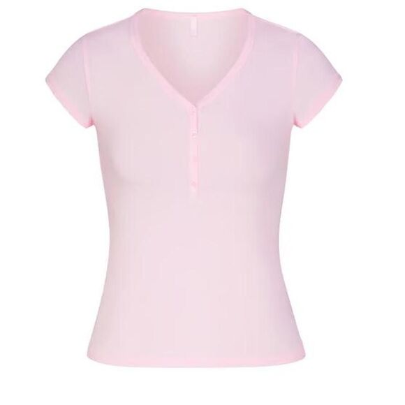 SKIMS | Tops | Skims New Vintage Cherry Blossom Pink Tshirt | Poshmark